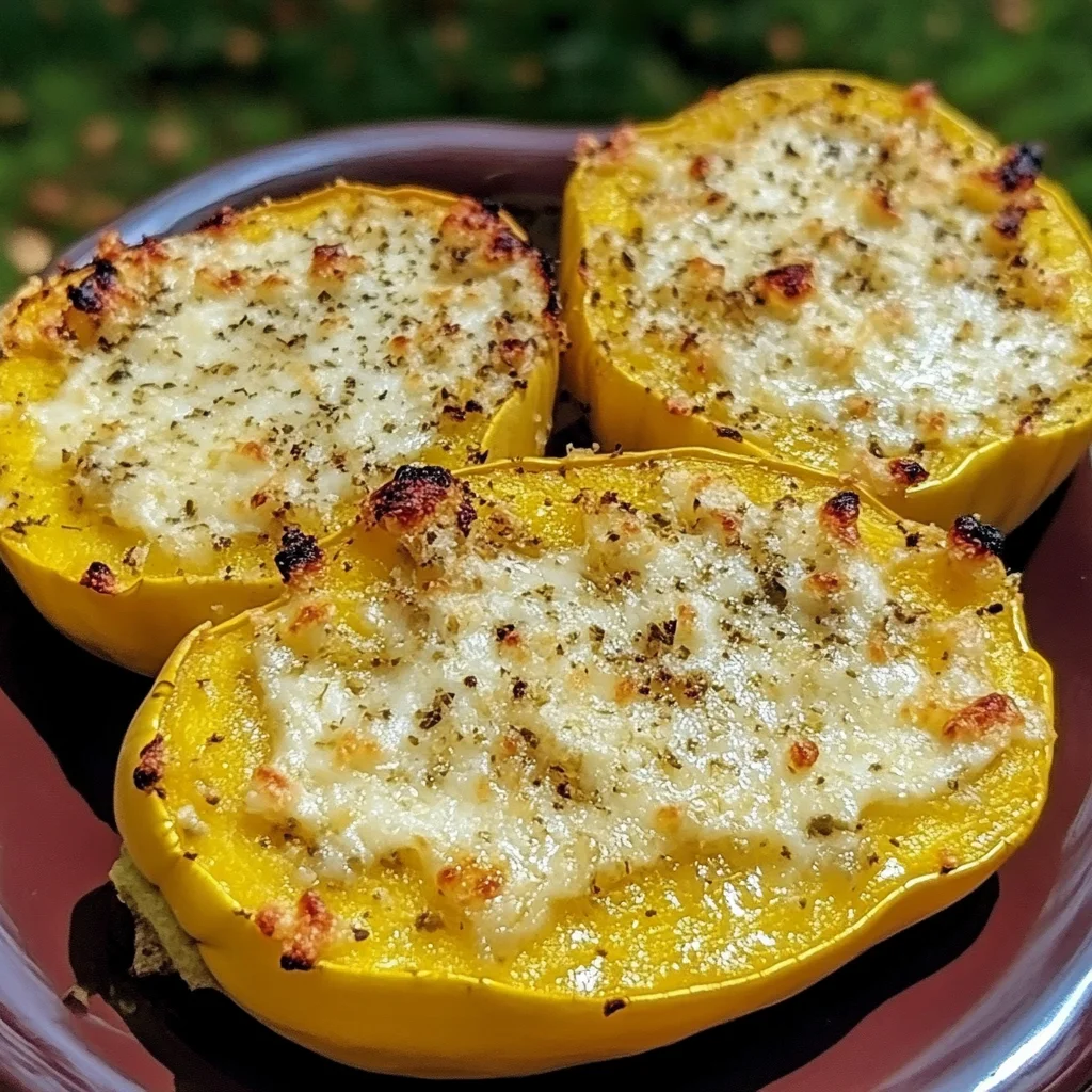 Easy Baked Parmesan Squash Side Dish Recipe