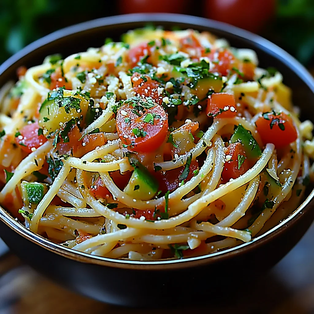 Easy Italian Spaghetti Salad Recipe | Potluck & Picnic Favorite