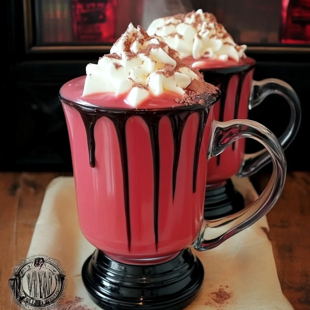 Easy Vampire Hot Chocolate Recipe: Spooky Halloween Treat