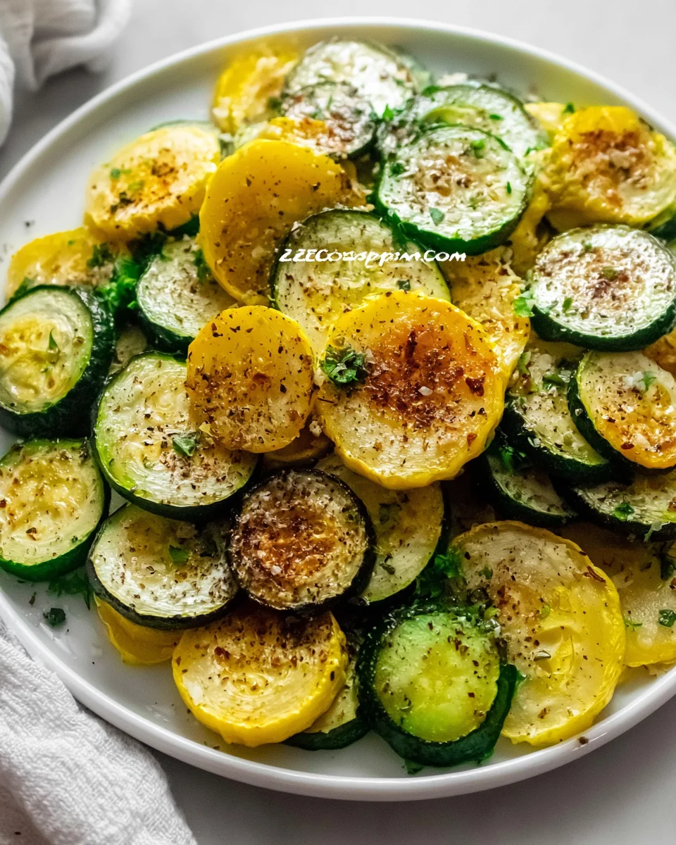 Delicious Oven Roasted Zucchini and Squash Recipe